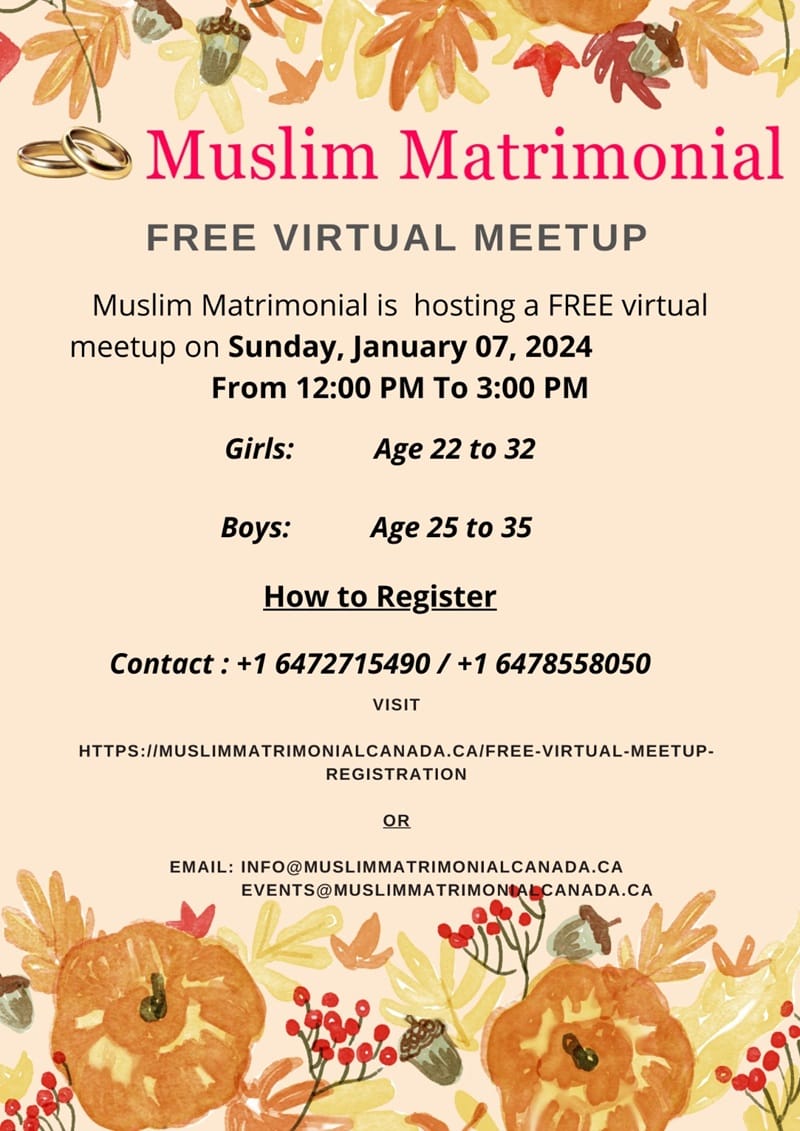 Muslim Matrimonial – Find Muslim Marriage Partners To Share Your Deen ...